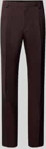 HUGO BOSS Regular Waist Business-Hose aus Schurwolle mit Bundfalte