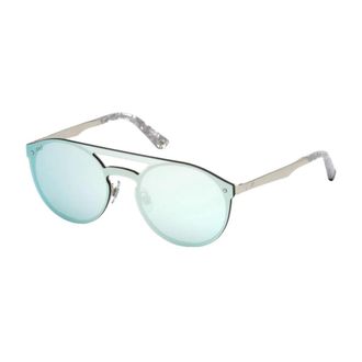 Web Eyewear unisex, Accessoires, Gris, Taille: ONE Size Lunettes de soleil &agrave; monture m&eacute;tallique