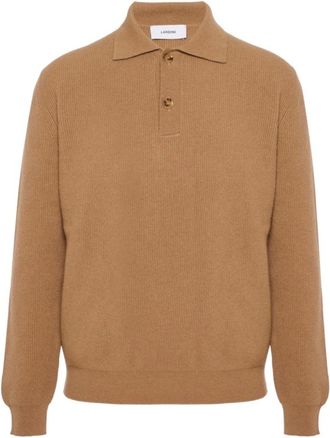 Lardini Homme, Pulls, Brun, Taille: M Blouson aviateur zippé en laine
