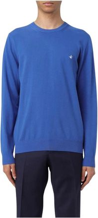 Brooksfield Homme, Pulls, Bleu, Taille: 3XL Pull en Tricot à Col Rond