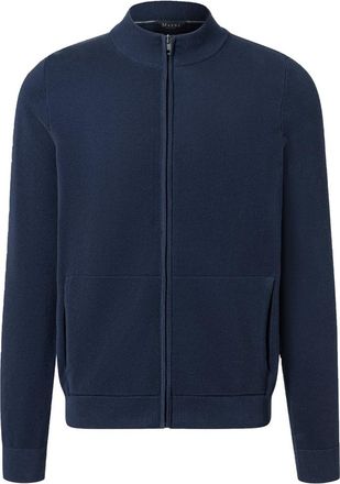 Maerz Strickjacke aus Baumwolle mit Reiskorn-Struktur in