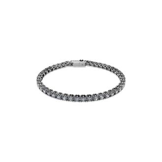 Swarovski Bracelet Tennis Matrix - Femme - Accessoires - Noir - Taille: L