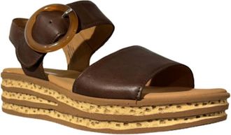 Gabor Femme, Chaussures, Brun, Taille: 40 EU Flat Sandales