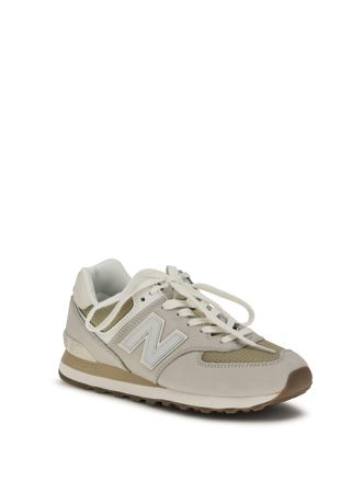 New Balance Unisex 574 Sneakers Silver Metallic