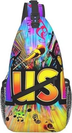 Generic Notes and Instruments Sac &agrave; bandouli&egrave;re de voyage pour homme Sac &agrave; dos de randonn&eacute;e