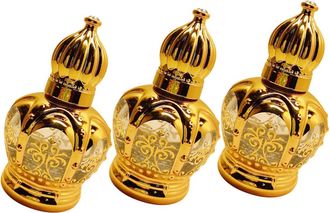 Artibetter 3 St&uuml;ck Kleine Glas rollflaschen f&uuml;r Parf&uuml;m und &Auml;therische &Ouml;le Nachf&uuml;llbare Reisefl&auml;schchen mit Auslaufsicherem Design f&uuml;r Unterwegs und DIY Aromather