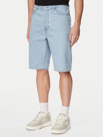 HUGO BOSS Jeansshorts Skate Shorts 50555994 Blau Straight Fit