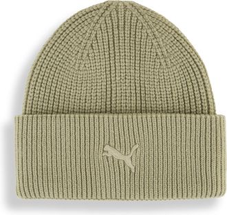 Puma Bonnet &eacute;pais &agrave; couronne moyenne Wardrobe Essentials, Accessoires, Vert, OSFA