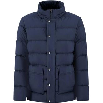 Herno Kapuzenparka mit Steppung - - Jackets - Herren - Blau - M