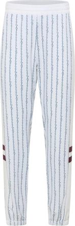 Carlo Colucci Homme, Pantalons, Blanc, Taille: W34 L34 Match Point Tracksuit Pants