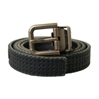Dolce & Gabbana Homme, Accessoires, Noir, Taille: ONE Size Leather Regular Belt