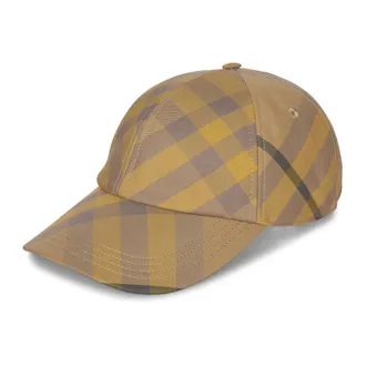 Burberry Homme, Accessoires, Beige, Taille: M Casquette de baseball &agrave; carreaux