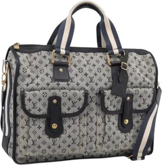 Louis Vuitton Sac &agrave; main Pre-owned Monogram Mini Canvas - Femme - Pre-owned - Bleu - Taille: ONE Size