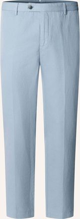 Hackett Chino Cotton Linen Chino blau