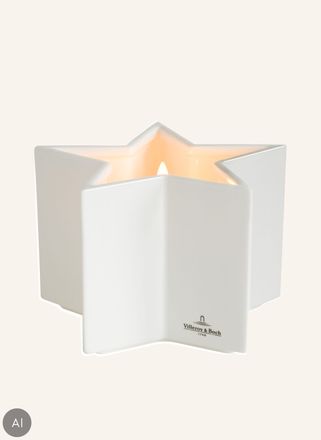 Villeroy & Boch Led Kerze Luzern M weiss