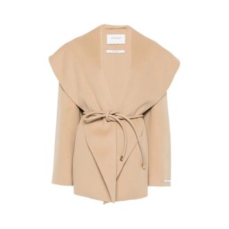 Sportmax Uguale Wickelmantel - - Coats - Damen - Beige - XS