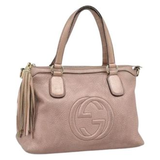 Gucci Sac &agrave; main vintage Pre-owned - Femme - Pre-owned - Rose - Taille: ONE Size