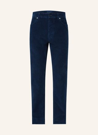 Stone Island Cordhose Denim Project Straight Fit blau