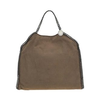 Stella McCartney Falabella Fold-Over Tote - - Bags - Damen - Grau - ONE SIZE