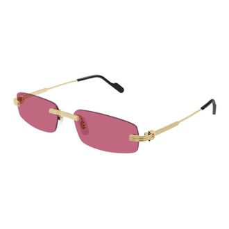 Cartier Ct0535S 004 Sonnenbrillen - - Accessories - Herren - Gelb - 57 MM