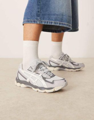 Asics GEL-NYC 2055 - Baskets - Gris glacier et cr&egrave;me