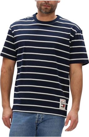Tommy Jeans T-Shirts - - Tops - Herren - Blau - L