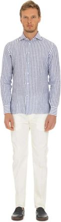 Borriello Homme, Chemises, Multicolore, Taille: L Camicia