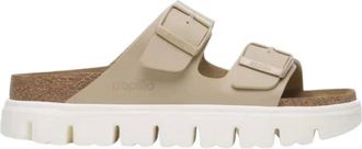 Birkenstock Femme, Chaussures, Beige, Taille: 37 EU Chunky Arizona Sandales