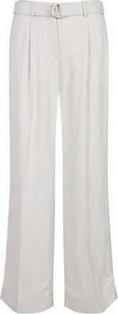 Helmut Lang Pantalon large pliss&eacute; &agrave; taille mi-haute &agrave; ceinture amovible