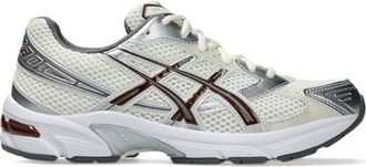 Asics Femme GEL-1130 Sneaker, Cream/Reddish Brown, 40.5 EU
