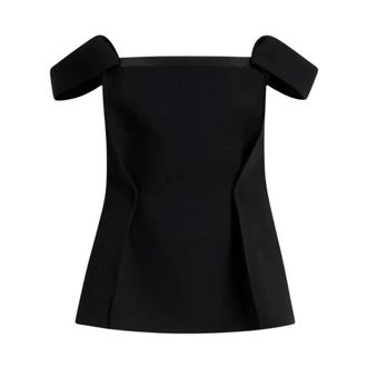 Khaite Damen, Oberteile, Schwarzk, SGr&ouml;&szlig;e