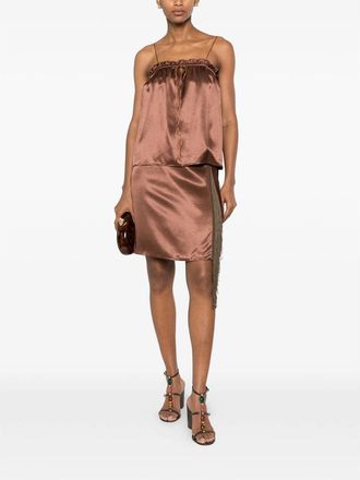 The Nina Studio Pareo Skirt - Brown