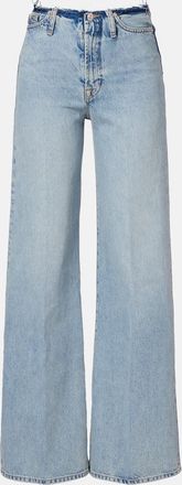 7 For All Mankind Wide-Leg Jeans Lotta