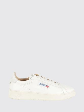 Autry Baskets Dallas Low bicolores en cuir de veau lisse avec logo