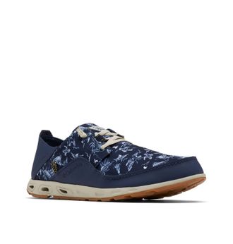 Columbia Herren Bahama Vent PFG Lace Relaxed Bootsschuh, Collegiate Navy/Mango, 43 EU