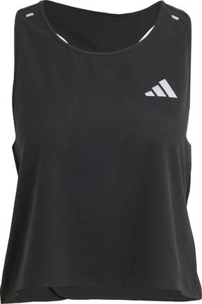adidas Womens Adi365 Running Climacool+ Crop-Top Black XS