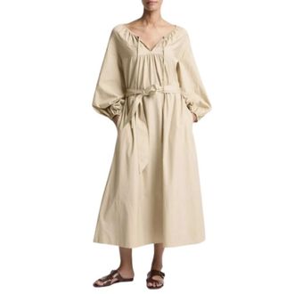 Vince Damen, Kleider, Beige, XLGr&ouml;&szlig;e