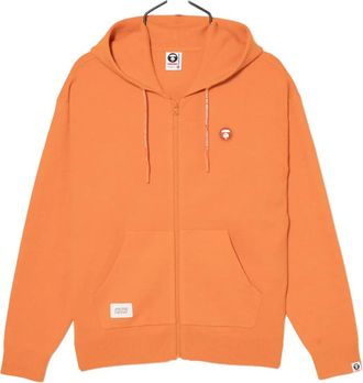 Aape By A Bathing Ape hoodie Moonface - Orange