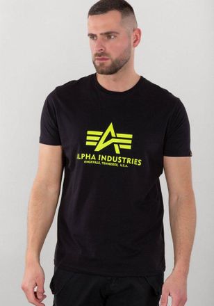 Alpha Industries T-Shirt Basic T-Shirt BL Neon Print