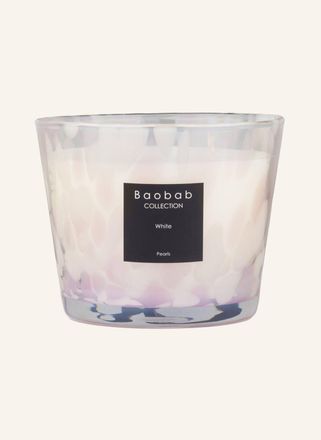 Baobab Baobab Collection Duftkerze White Pearls weiss