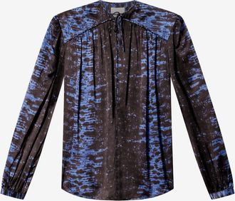 Isabel Marant Top Laraya En Soie - Femme - Nuit - Taille34 - Isabel Marant