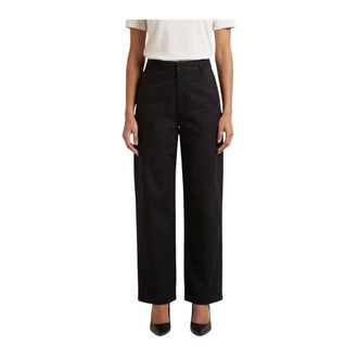 Jacqueline de Yong Jacqueline de Yong - Pantalon Droit Coupe Relax - Femme - Pantalons - Noir - Taille: 44 FR