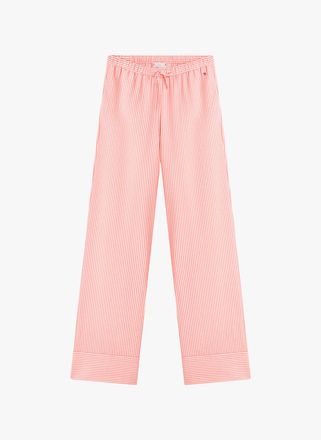 Tommy Hilfiger Pantalon de pyjama droit en maille gaufr&eacute;e