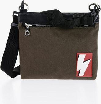 Neil Barrett Nylon Sacoche With Removable Straps Gr&ouml;&szlig;e Unica