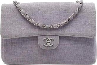 Chanel Sac bandouli&egrave;re vintage doccasion - Femme - Pre-owned - Violet - Taille: ONE Size