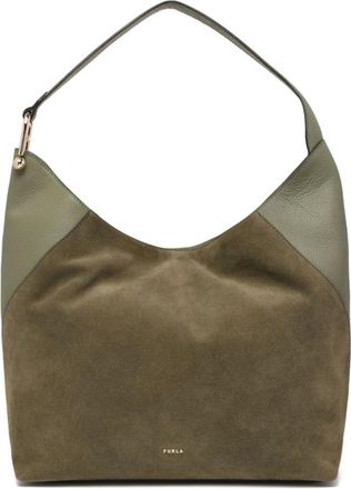 Furla Femme, Sacs, Vert, Taille: ONE Size Lara Medium Shoulder Bag