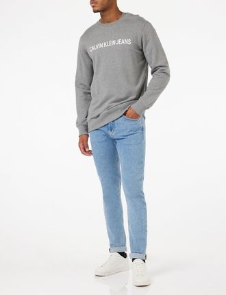 Calvin Klein Jeans Calvin Klein Herren Jeans Hose Slim Tapered Fit, Blau (Denim Light), 29W/32L