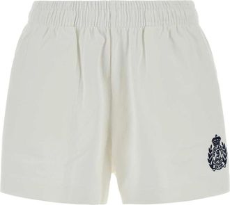 Sporty & Rich Femme, Shorts, Blanc, Taille: 42 FR Short Shorts