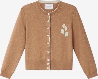 Isabel Marant Cardigan Lona - Femme - Camel-gris Clair - Taille34 - Marant &Eacute;toile