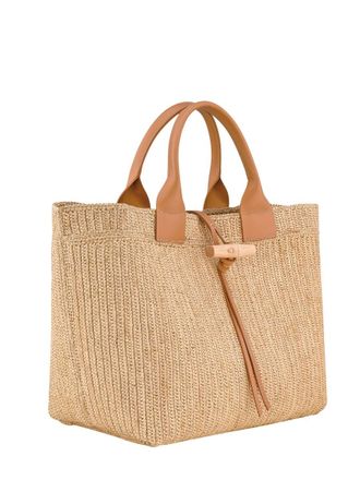 Longchamp Le Roseau Top Handle Bag - Beige
